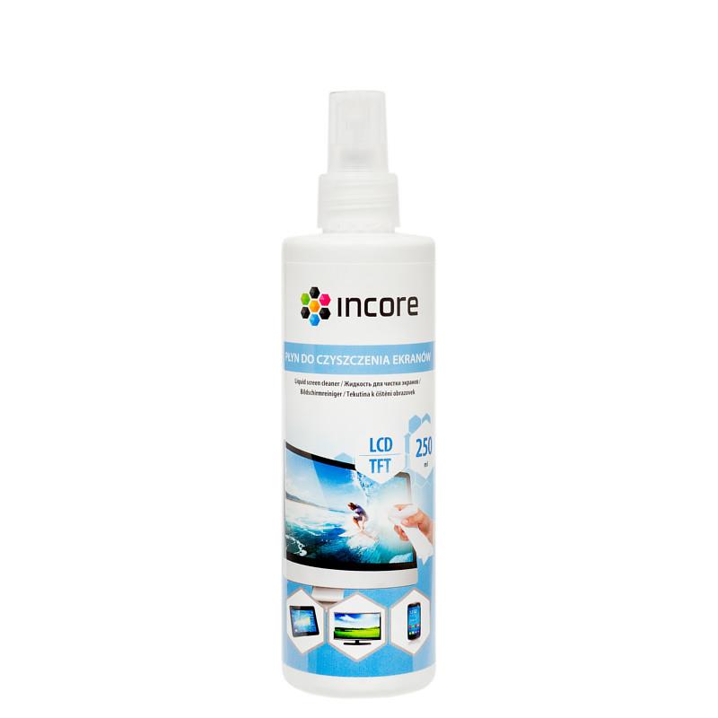 Płyn do czyszczenia ekranów INCORE 250 ml atomizer - Incore